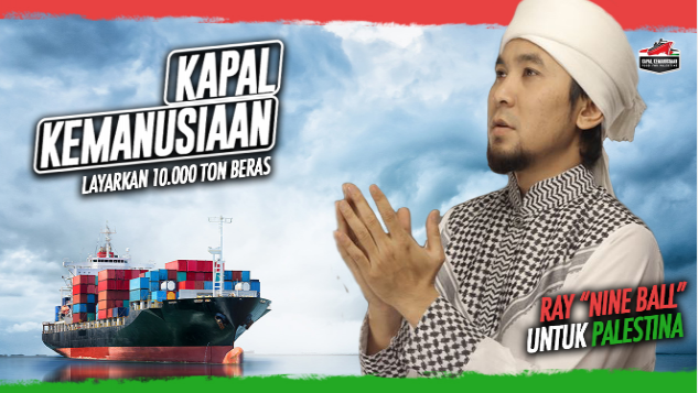 Ray Shareza untuk Kapal Kemanusiaan