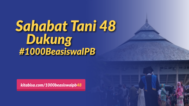 1000 Beasiswa IPB dari Angkatan 48